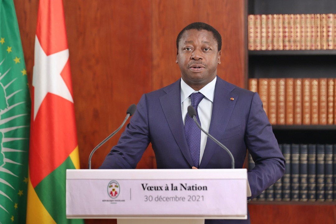 Discours de fin d’année : L’intégralité du message de Faure Gnassingbé ...