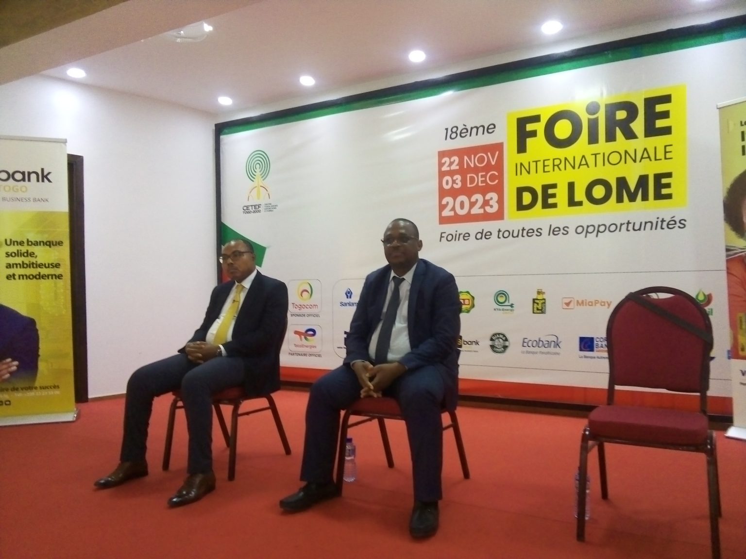 Journée IBbank-Togo à la 18ème Foire : des solutions PME-PMI présentées ...