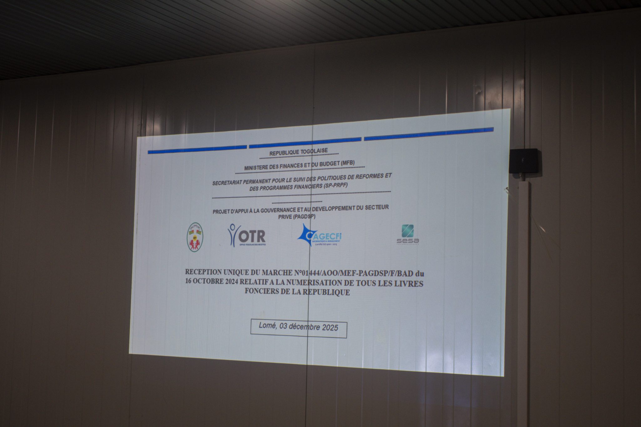TRANSFORMATION NUMÉRIQUE AU TOGO : L’OTR ET LE PAGDSP SALUENT L’EXCELLENCE OPÉRATIONNELLE DE ...